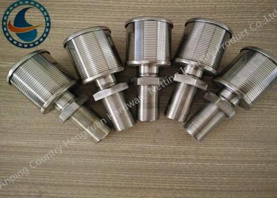 China Single Johnson Screens Products Water Filter Nozzle High Filtering Performance for sale