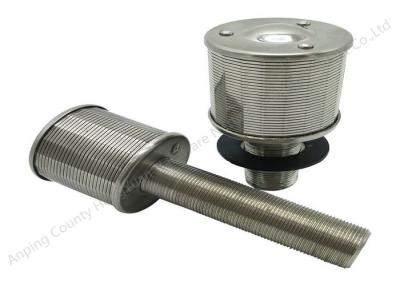 China Reliable Wedge Wire Water Screen Nozzle With Excellent Plugging Resistance for sale