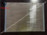 China Automatic Bar Stainless Steel Wedge Wire Screen Panels With Strong Body for sale