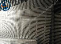 China SS Filter Johnson Wire Screen , Stainless Steel Flat Wedge Wire Panel Non Clogging for sale