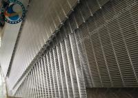 China Heavy Duty Welded Wedge Wire Screen Panel For Liquid / Soild Filtration for sale