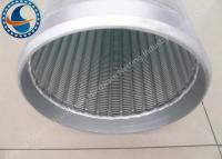 China Low Carbon Galvanized Water Well Screen With Excellent Pressure Resistant Performance for sale