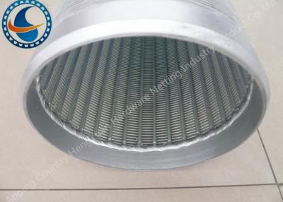 China Low Carbon Galvanized Water Well Screen With Excellent Pressure Resistant Performance for sale