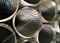 China 30 Slot Water Well Screen , Abreaction Resistant Welded Wedge Wire Screen for sale