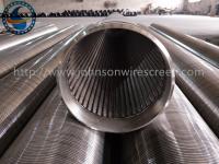 China Corrosion Resistant Water Wire Screen , Stainless Steel Well Point Screen for sale