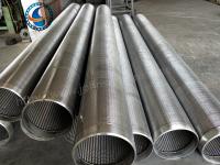 China 100 Bar Stainless Steel Water Wire Screen Used In Deep Well For Sand Control for sale