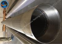 China Fully Welded Johnson Wedge Wire Screens With Excellent Thermal Resistance for sale