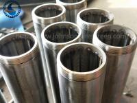 China Stainless Steel Downhole Slotted Tube With M60×1.5mm Male Threaded Ends for sale