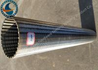 China Thermal Resistant Johnson Wedge Wire Screens , Stainless Steel Profile Wire Screen for sale