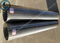 China Thermal Resistant Johnson Wedge Wire Screens , Stainless Steel Profile Wire Screen for sale