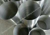 China Welded Wedge Wire Filter For Chemical / Environmental Protection Industry for sale