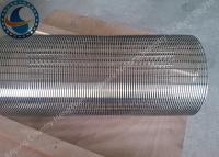 China SS Wedge Wire Screen Pipe Non Clogging For Liquid / Gas / Solid Filtration for sale