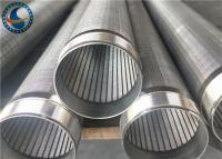 China Non Clogging Johnson Wire Screen Anti Corrosion For Water Well Sand Control for sale