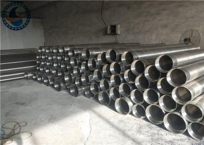 China Wear Resistant Johnson Screen Pipe , Continuous Slot Opening Water Well Screen for sale