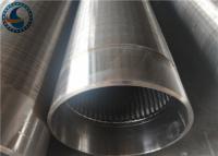 China Corrosion Resistant Johnson Wire Screen For Water Treatment / Oil Exploitation for sale