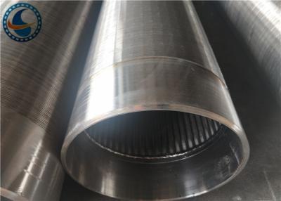 China Corrosion Resistant Johnson Wire Screen For Water Treatment / Oil Exploitation for sale