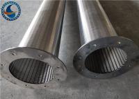 China 5800mm Length Water Wire Screen Q195 / Q235 Galvanized Low Carbon Steel Made for sale