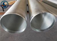China Low Carbon Galvanized Water Wire Screen Non Clogging For Oil Filtration for sale