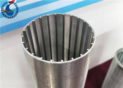 China 304 SS Johnson Wedge Wire Screen For Drum Filter for sale