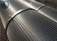 China Anti Abrasion Downhole Slotted Tube With Polished Non Clogging Surface for sale