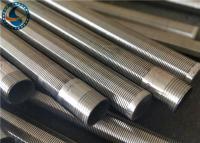China Stainless Steel Wedge Wire Screen Pipe Durable For Wastewater Filter for sale