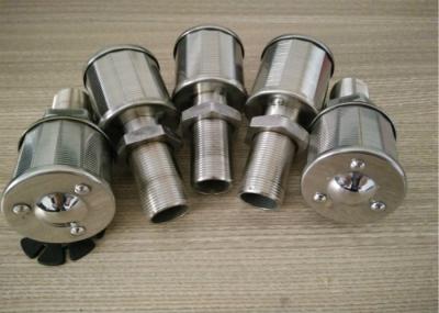 China Heat Resistant Johnson Water Filter Nozzle , Stainless Steel Water Nozzle for sale