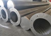 China Stainless Steel 316l Cold Rolled Wedge Wire Screen Tube For Water Well for sale