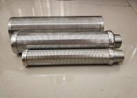 China Non Clogging Johnson Well Screen High Abrasion Resistance For Sugar Mill for sale