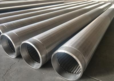 China 100 Bar 30 Slot Anti Aging Johnson Type Wire Screen Pipe Used In Oil Well for sale
