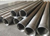 China Sand Control Johnson Wire Screen Energy Saving For Water /Oil / Gas Well for sale