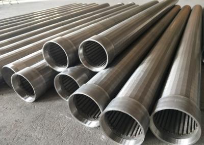 China Sand Control Johnson Wire Screen Energy Saving For Water /Oil / Gas Well for sale