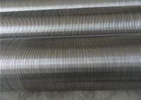 China Oil Water Sand Filter 304 Wedge Wire Screen Pipe For Borewell for sale