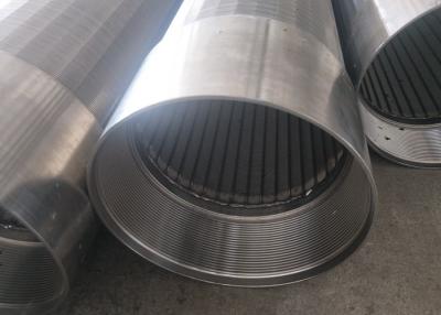 China Slot 40 Water Well Screen Tube Ss304 V Shape Wire for sale