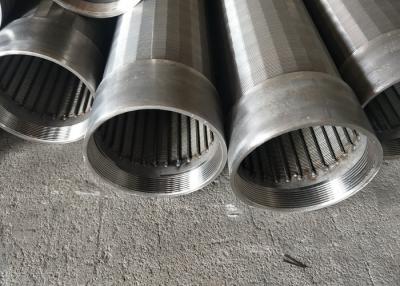 China Stainless Steel Wire Wrapped Screen With High Mechanical Strength for sale