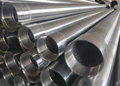 China Non Clogging Stainless Steel Wedge Wire Screen 50mm Diameter 0.4mm Slot Size for sale