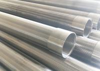 China Anti Corrosion Water Well Sand Screen With Welded Rings End Connection for sale