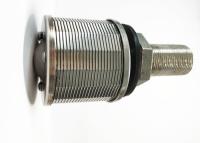 China Stainless Steel 316L Johnson Water Filter Nozzle With Double Thread Couplings for sale