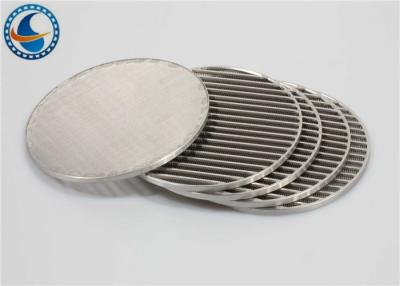 China High Mechanical Strength Wedge Wire Sheets For Wheat Tooth / Beer Equipment for sale