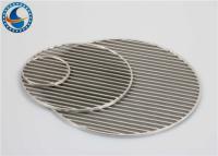 China Stainless Steel 304 Johnson Wedge Wire Screens With High Bearing Capacity for sale