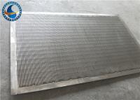 China Rust Proof Wedge Wire Mesh 1219mm×486mm For Food / Chemical Industry for sale