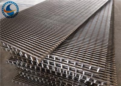 China Anti Aging Wedge Wire Screen Panels , Stainless Steel 304 Johnson Screen Mesh for sale