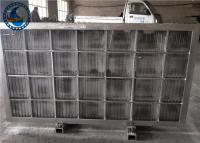 China Anti Aging Wedge Wire Screen Panels , Stainless Steel 304 Johnson Screen Mesh for sale