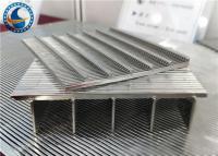 China Wear Resistant Wedge Wire Screen Panels Long Lifespan With High Stiffness for sale