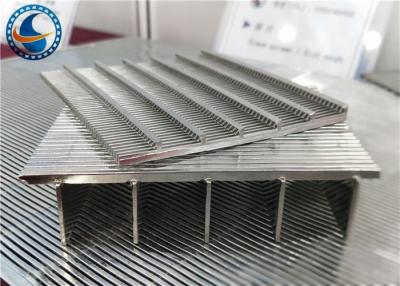 China Wear Resistant Wedge Wire Screen Panels Long Lifespan With High Stiffness for sale