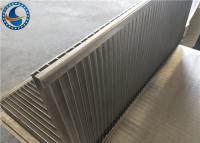 China High Precision 304 Stainless Sieve Screen , Wedge Wire Sheets 1.25mm Slot Size for sale