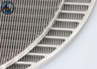 China SUS 304 316 Wedge Wire Screen For Coal Washing / Screening / Filtering for sale