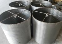China Stainless Steel Wedge Wire Screen Anti Corrosion for sale
