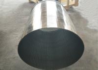 China Anti Deformation Sand Control Screens , Stainless Steel Profile Wire Screen for sale