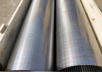 China Stainless Steel Vee Shaped Wire Rotary Screen Drum For Industrial Use for sale