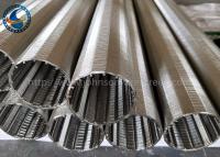 China 100 μm Rewind Industrial Wedge Wire Screen , From Inside To Outside Filter Type for sale